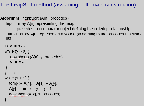 Solved The following pseudo code is for a simple bottom-up | Chegg.com