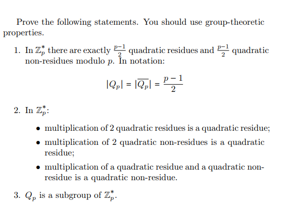 Solved Prove the following statements. You should use | Chegg.com