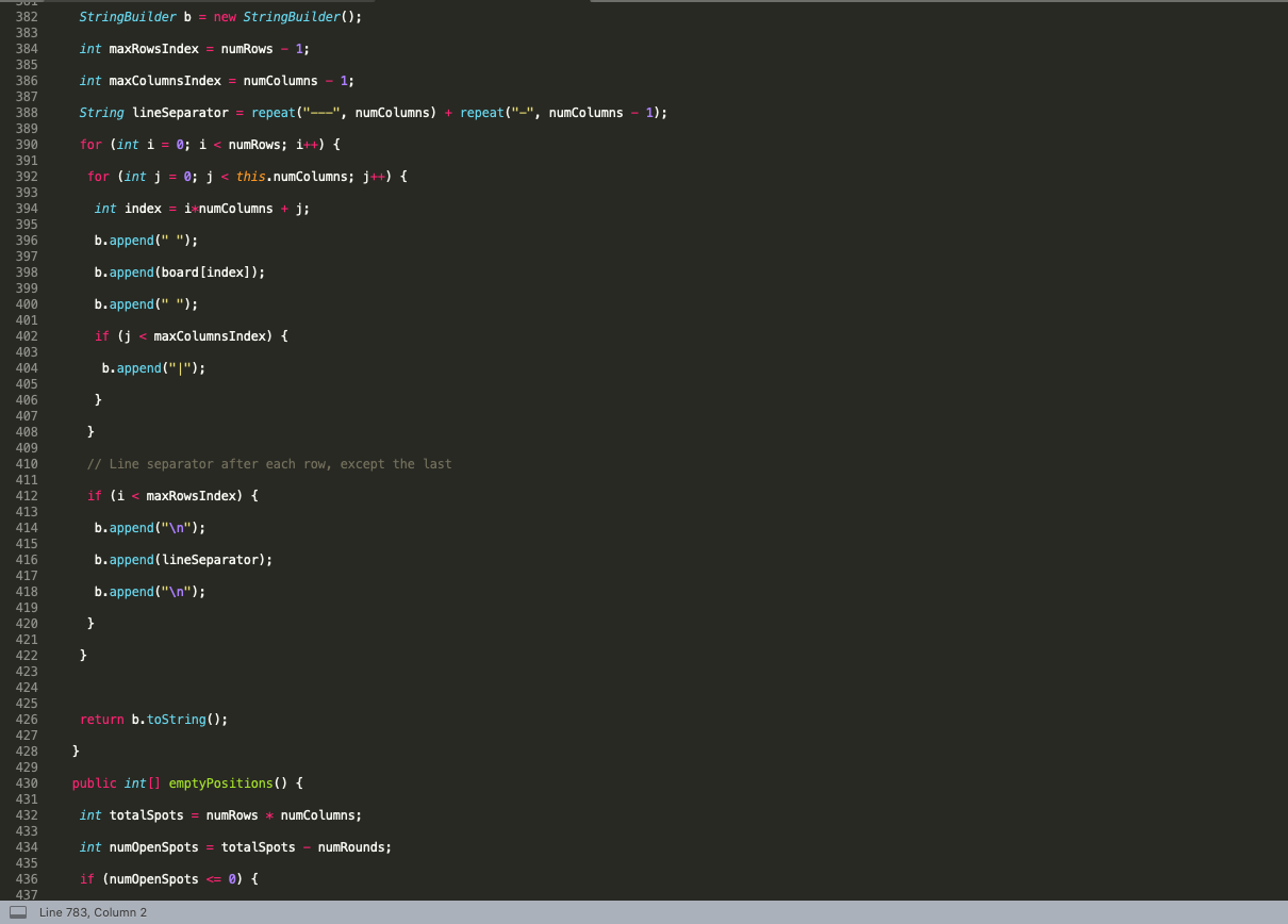 Update equals to include symmetric boards Update the | Chegg.com