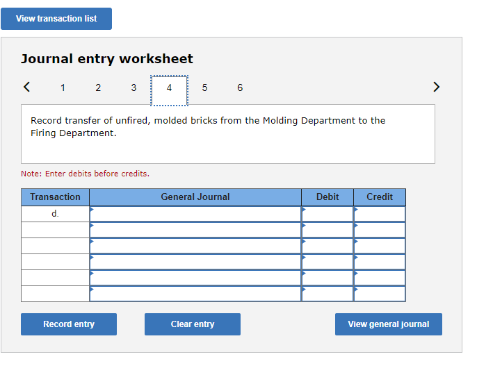 Solved Exercise 5-1 Process Costing Journal Entries [LO5-1] | Chegg.com