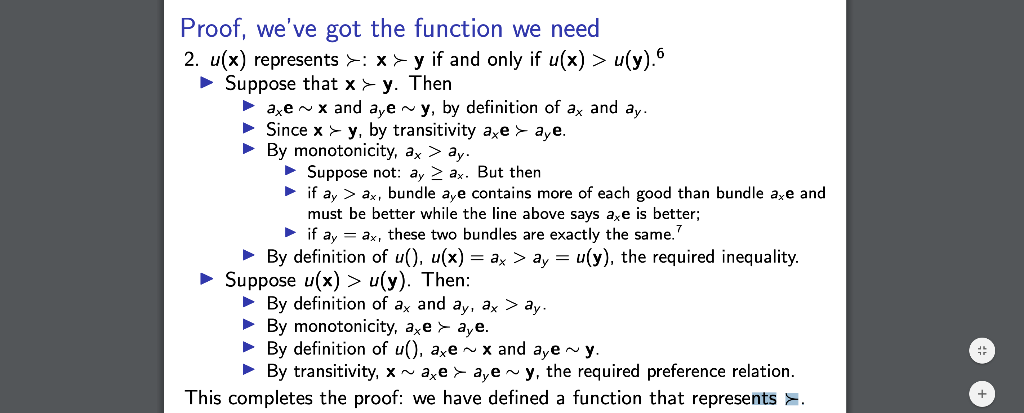 Problem 2 [20pt] The utility function constructed in | Chegg.com