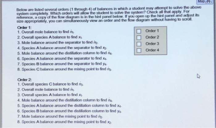 Solved Consider the multi-unit process shown below. Dashed | Chegg.com