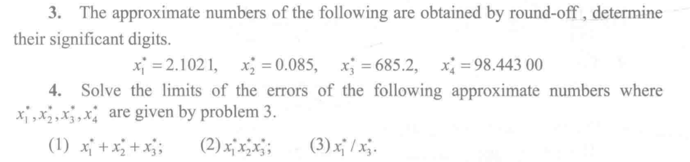 Solved > 3. The approximate numbers of the following are | Chegg.com