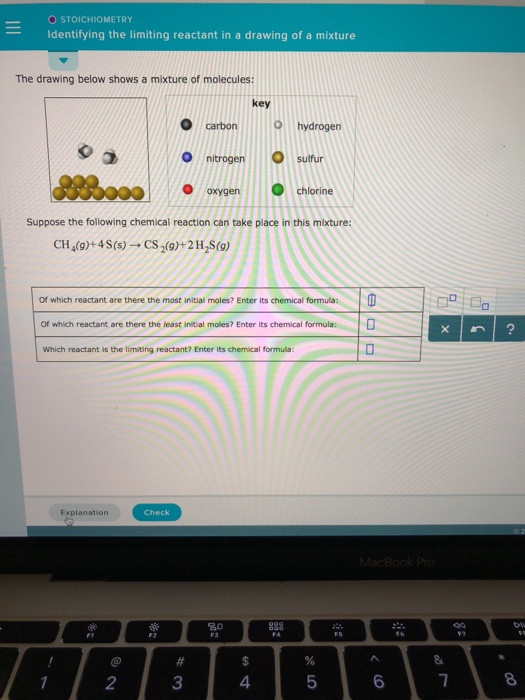 Solved O STOICHIOMETRY Identifying the limiting reactant in | Chegg.com