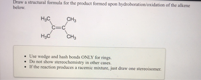 Solved Draw a structural formula for the product formed upon | Chegg.com
