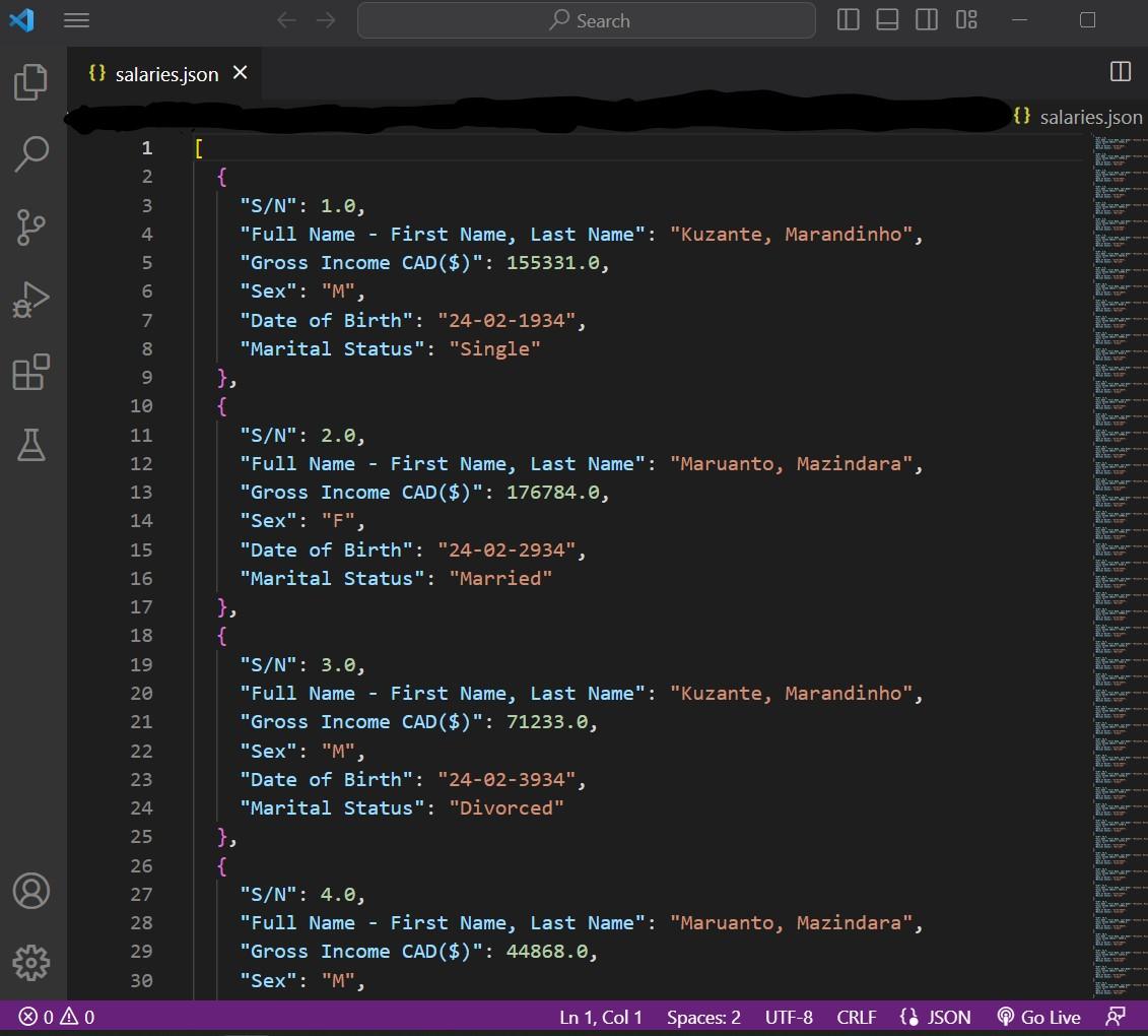 Solved Create a code for the following Income tax | Chegg.com