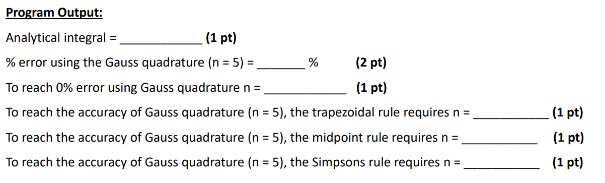 Solved Hello I need help integrating 10*t^9 from [0,1] using | Chegg.com