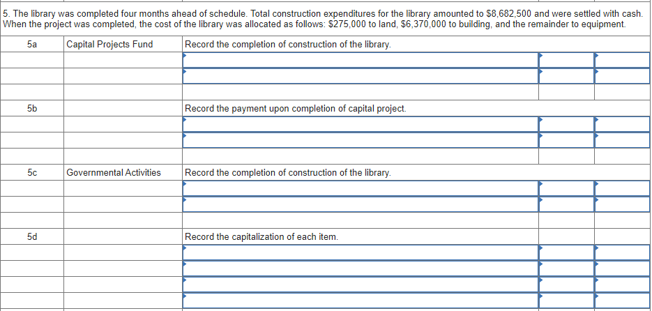 Solved Please help! Fulbright County constructed a library | Chegg.com