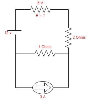 Solved Show KVL/KCL Method to find Current and R | Chegg.com