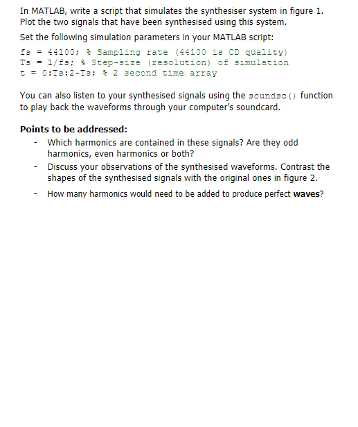 Solved 1: The Fourier series (Periodic signals) Part 1 of | Chegg.com