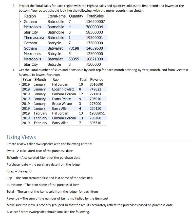 Solved VALUES(6,2)jQueries Open a new query window and | Chegg.com