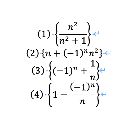 Solved monotonic convergence theorem For each of the | Chegg.com