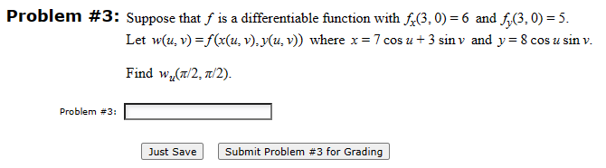 Solved Problem \#3: Suppose that f is a differentiable | Chegg.com