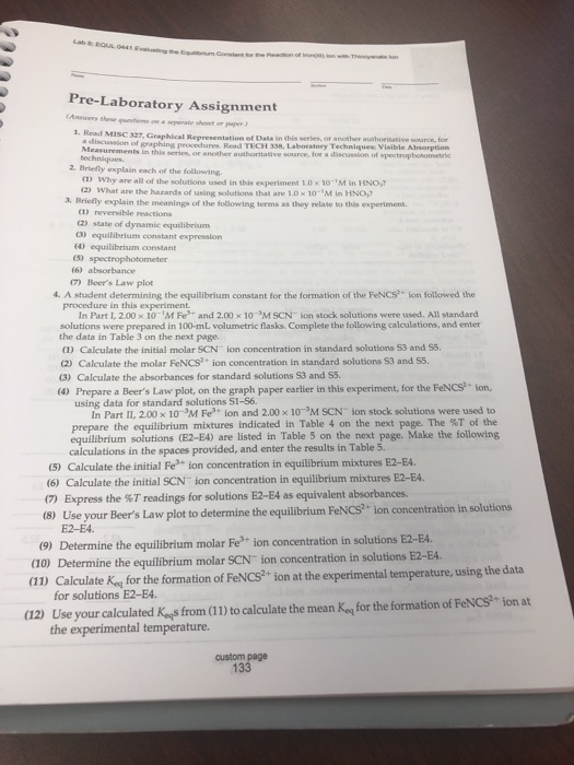 Pre-Laboratory Assignment MISC 327, Graphical | Chegg.com
