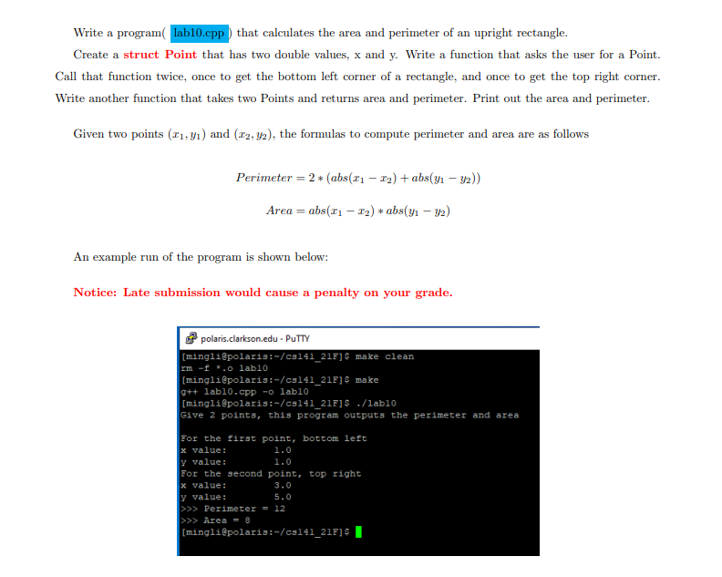 Solved A old lab that I need help figuring out. I forgot how | Chegg.com
