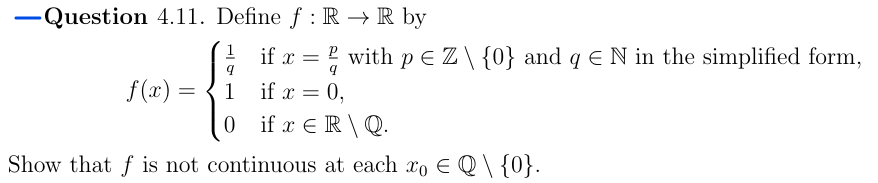 Solved Need help solving this using continuity of | Chegg.com