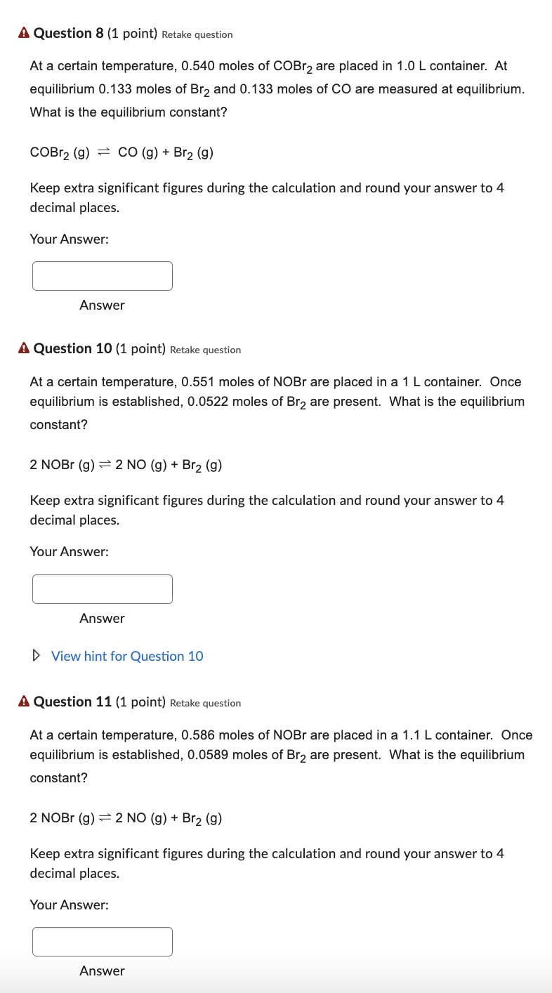 Solved questions 8 9 ﻿and 10 ﻿please!! im out of questions | Chegg.com