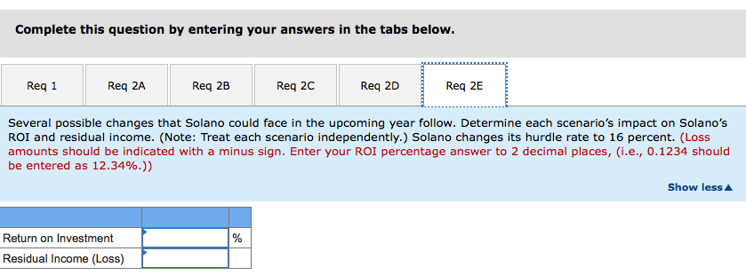 Solved E10-6 (Algo) Calculating Return on Investment, | Chegg.com