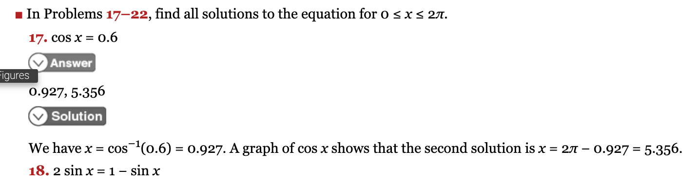 Solved . In Problems 17–22, find all solutions to the | Chegg.com