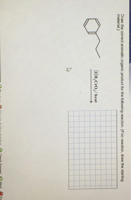 Solved Draw The Correct Aromatic Organic Product For The