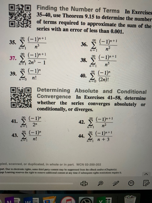 Solved Finding the Number of Terms In Exercises 35-40, use | Chegg.com Solved Finding the Number of Terms In Exercises 35-40, use | Chegg.com