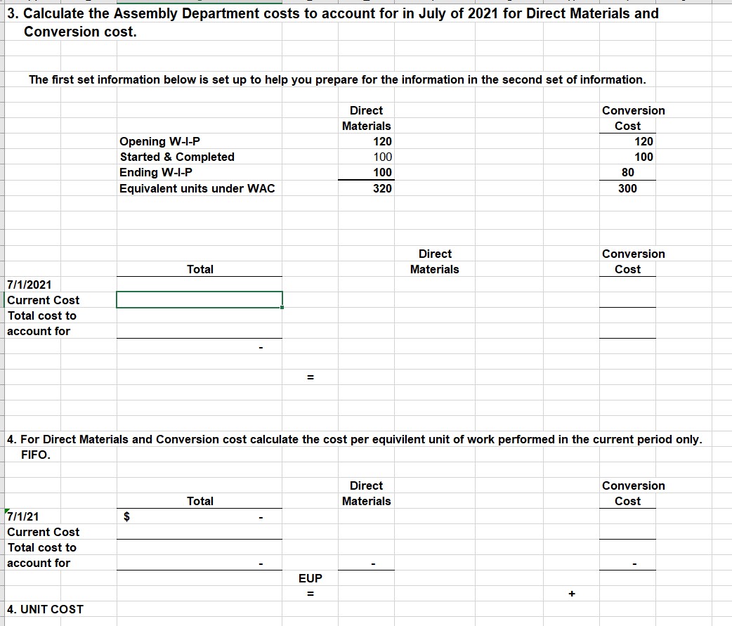 Solved I am astounded that we cannot find the cost records | Chegg.com