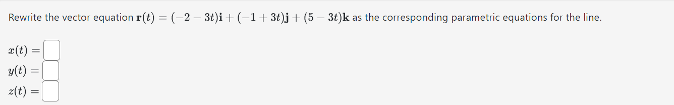 Solved Rewrite the vector equation | Chegg.com
