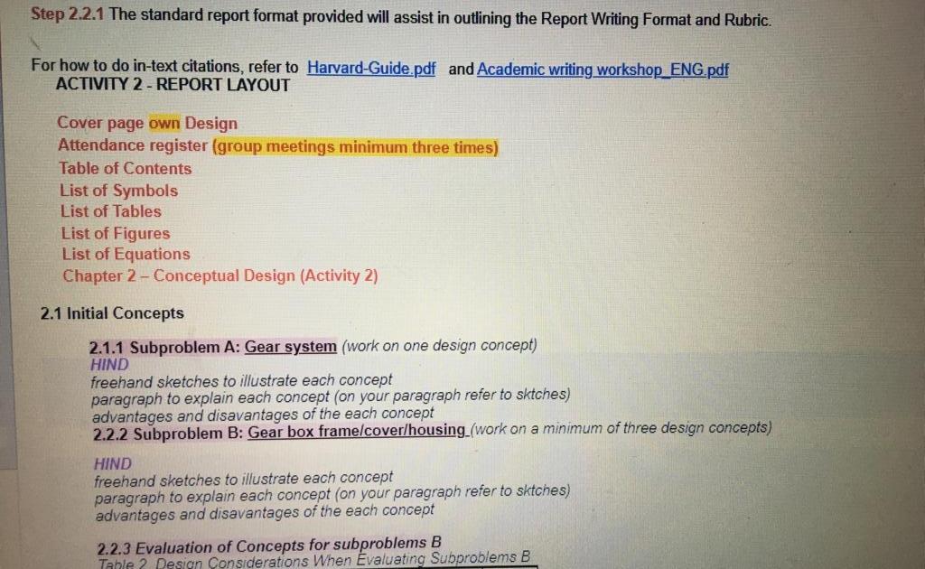Step 2.1.1 & 2.1.2 Working on | Chegg.com
