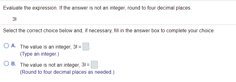 Solved Is the selection below a permutation, a combination, | Chegg.com