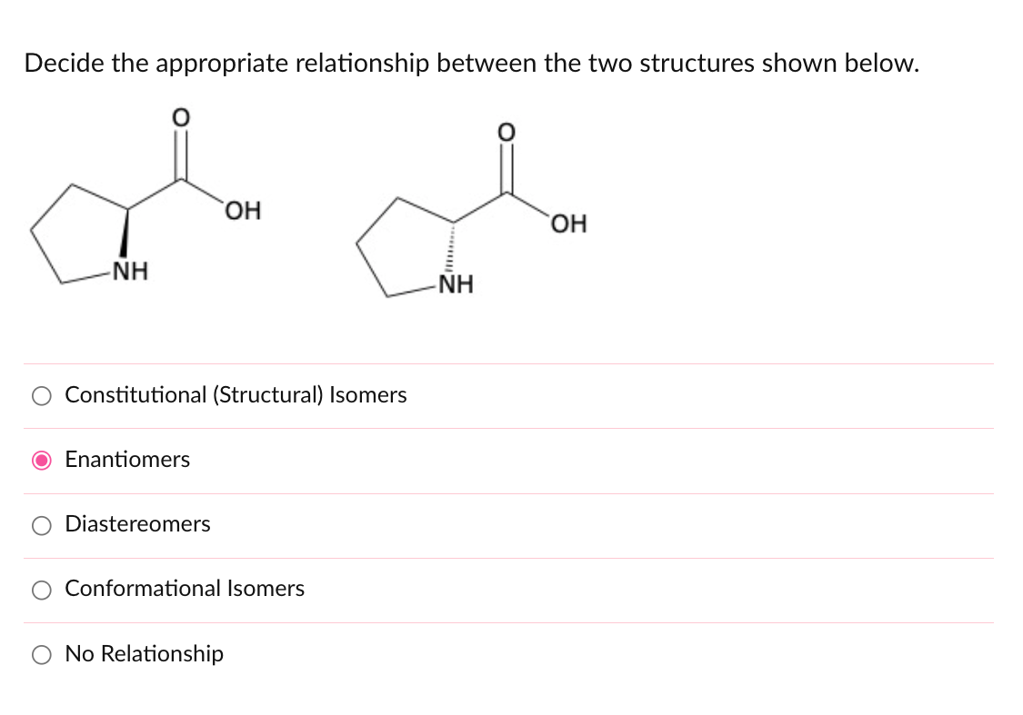 Solved Decide the appropriate relationship between the two | Chegg.com