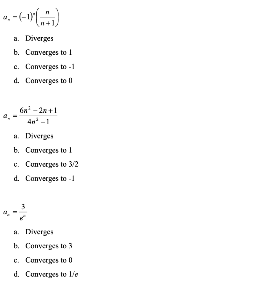 Solved _ The sequence {1+cos (na)} is n=1 a. Increasing b. | Chegg.com