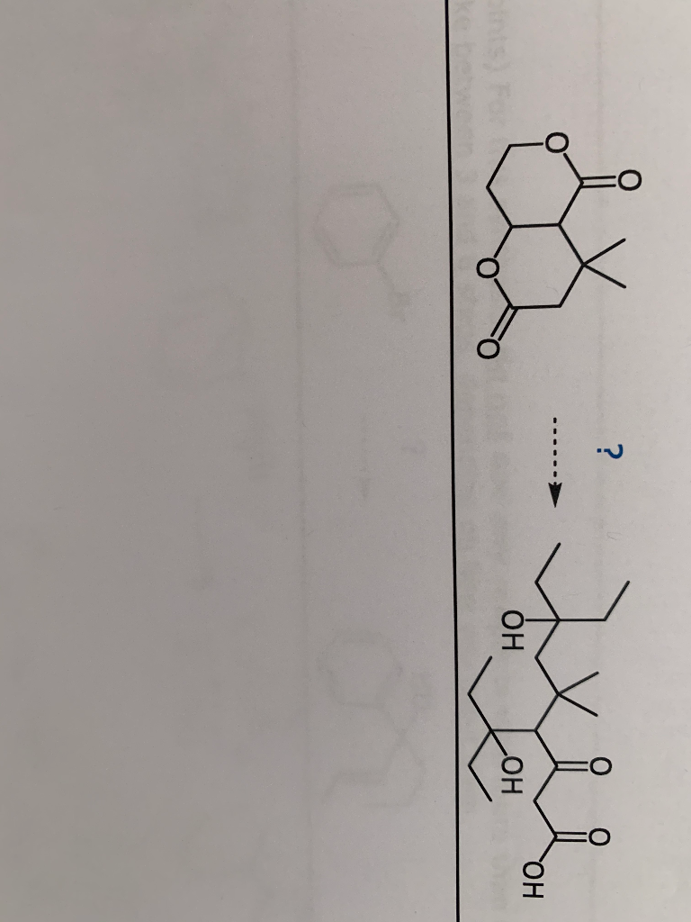 Solved How do I get from the first compound to the second | Chegg.com