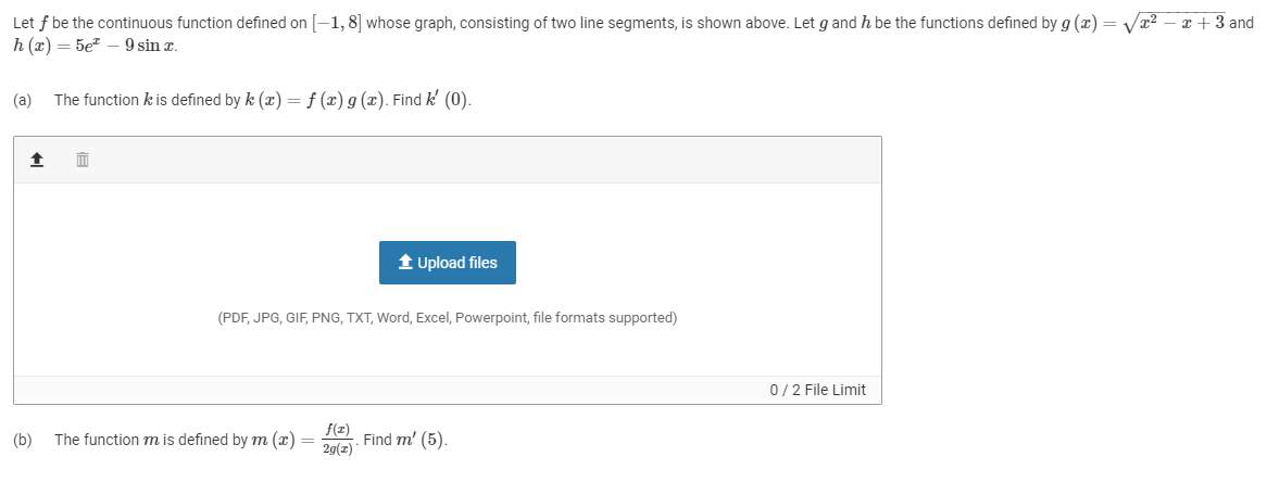 Solved Unless otherwise specified, answers (numeric or | Chegg.com
