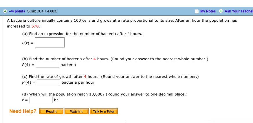 Solved 4 Points Scalccc4 7 4 003 My Notes Ask Your Teache
