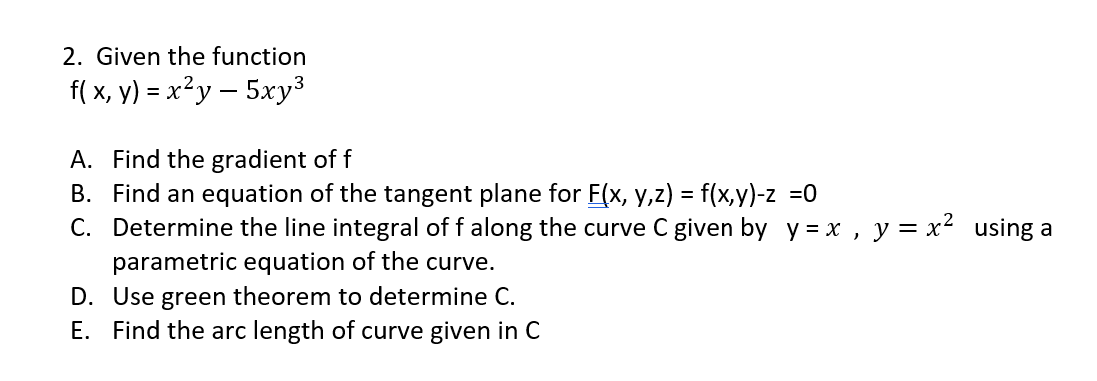 2. Given the function \\[ \\mathrm{f}(\\mathrm{x}, | Chegg.com