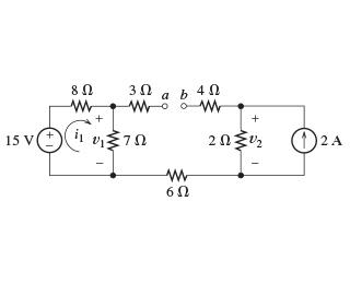 Solved Find v1, v2, and vab. | Chegg.com