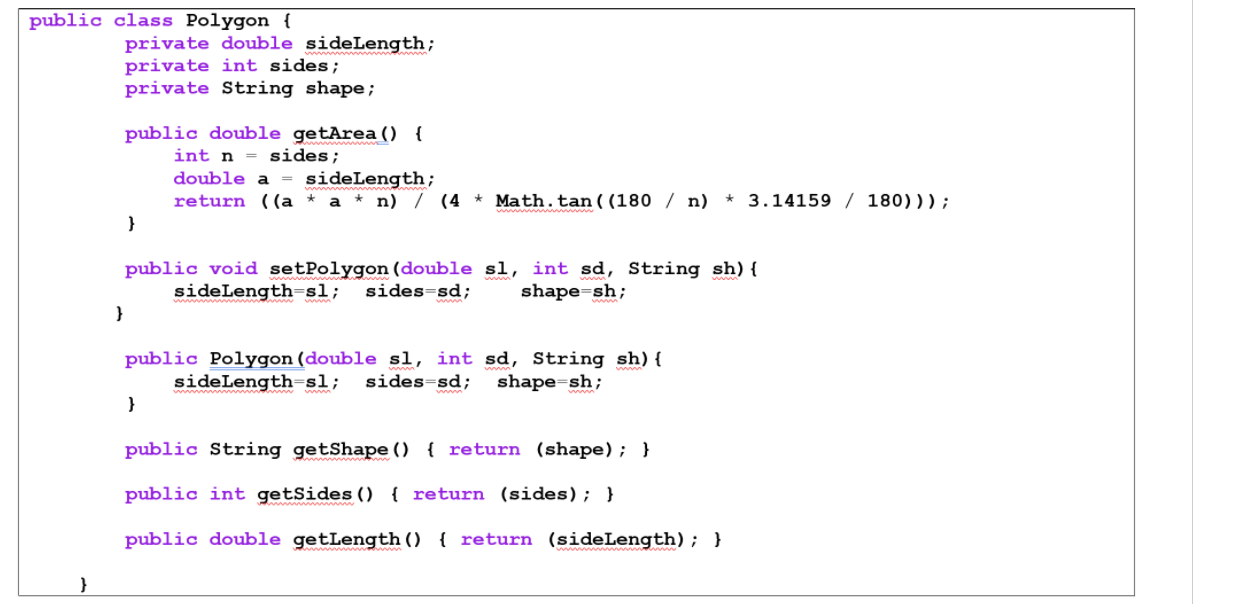 Solved Consider the following class to write the method | Chegg.com