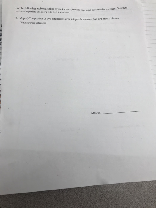 Solved ne up your work neatly, showing all steps invalved | Chegg.com