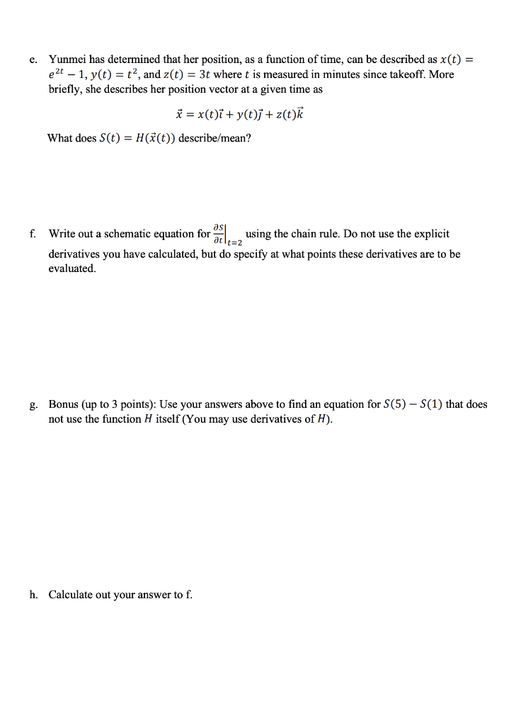 Solved 1. (30 points) Yunmei has stolen a balloon, but soon | Chegg.com