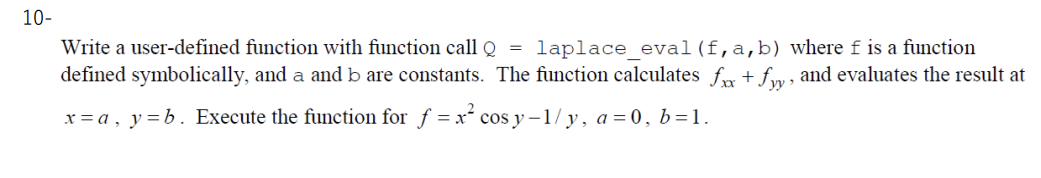 Solved Write A User Defined Function With Function Call Q Chegg