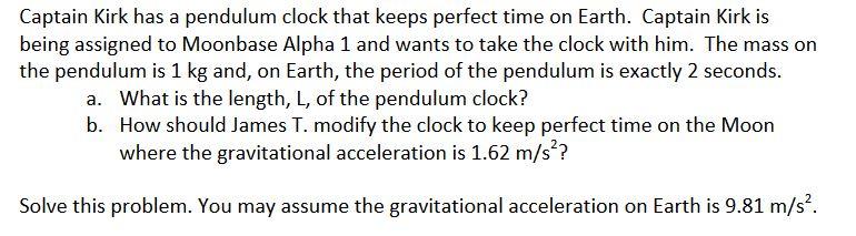 Solved 1. Derive the ODE for the motion of a pendulum as | Chegg.com