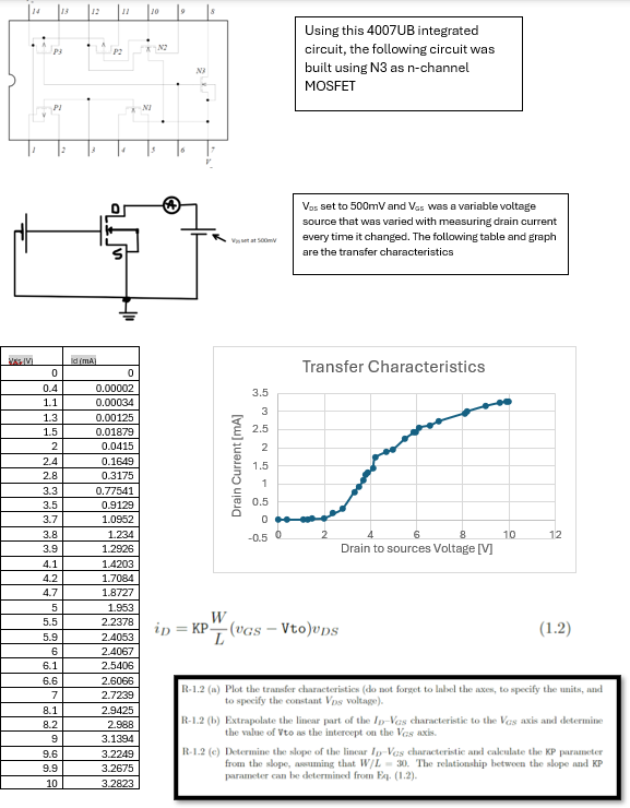 Solved Using this 4007UB integratedcircuit, the following | Chegg.com