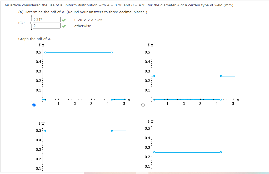 Solved An article considered the use of a uniform | Chegg.com