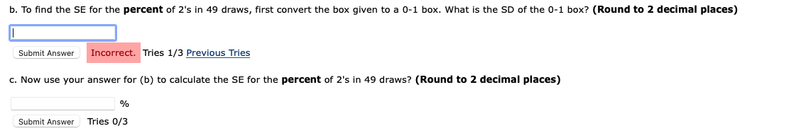 Solved Draws are made at random with replacement from a box | Chegg.com