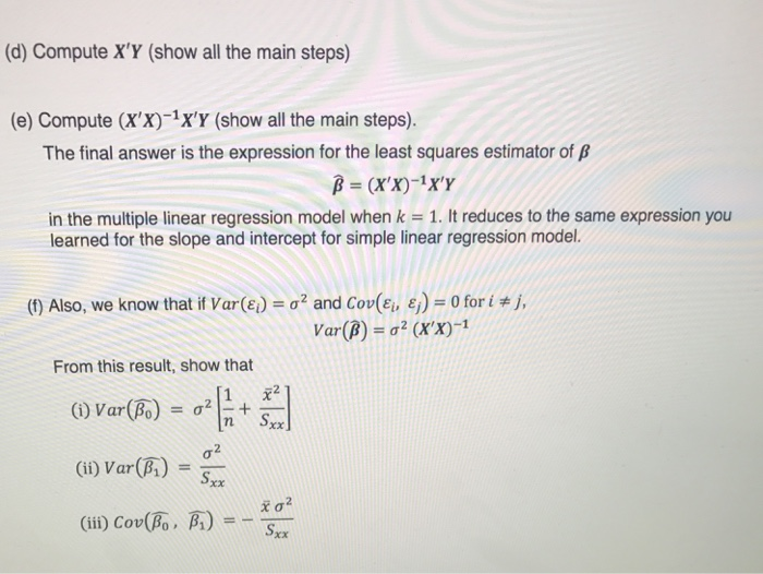 Solved Consider the simple linear regression model: yi = β0 | Chegg.com