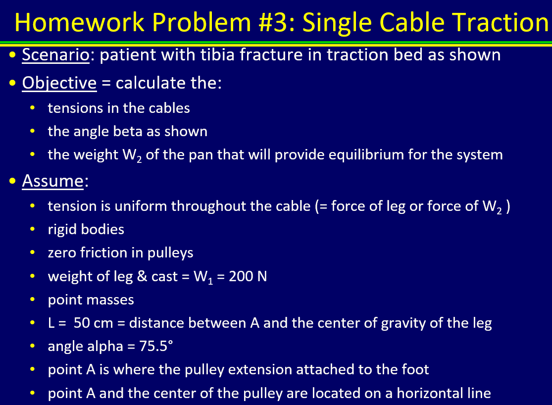 Solved ] Solve this biomechanics (statics) problem for the | Chegg.com