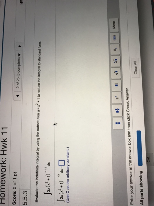 Solved Homework: Hwk 11 Score: 0 of 1 pt 5.5.3 2 of 25 (6 | Chegg.com
