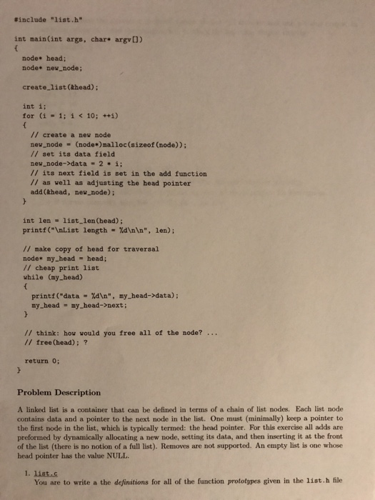 Solved Exercise This lab is designed to give you practice | Chegg.com