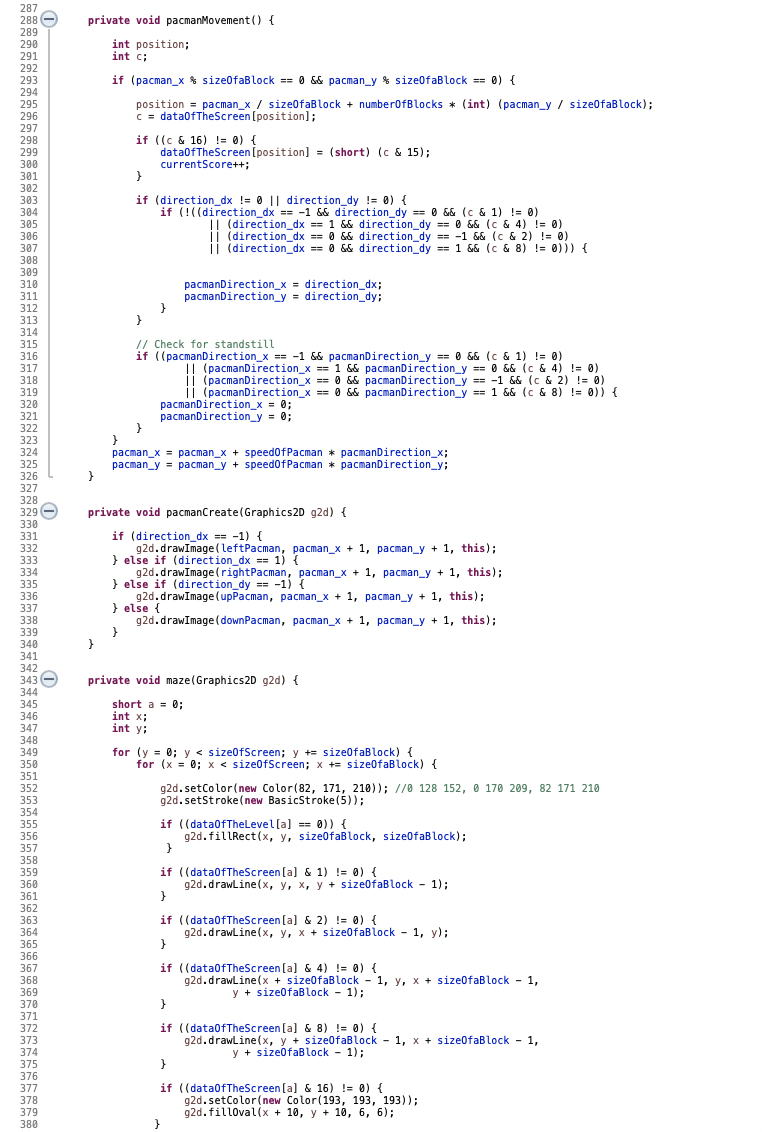 Solved 1 package examplePacman; 2 + import java.awt.*;8 11 | Chegg.com