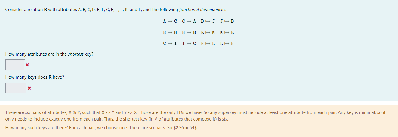Solved Hi, I am not sure how the answer is 2^6. I need | Chegg.com
